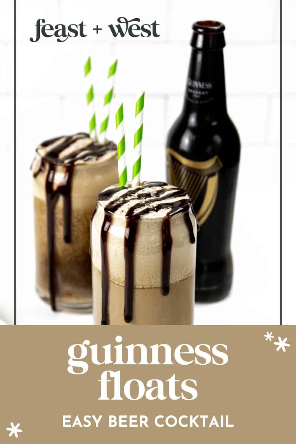 Easy Guinness Floats | Feast + West