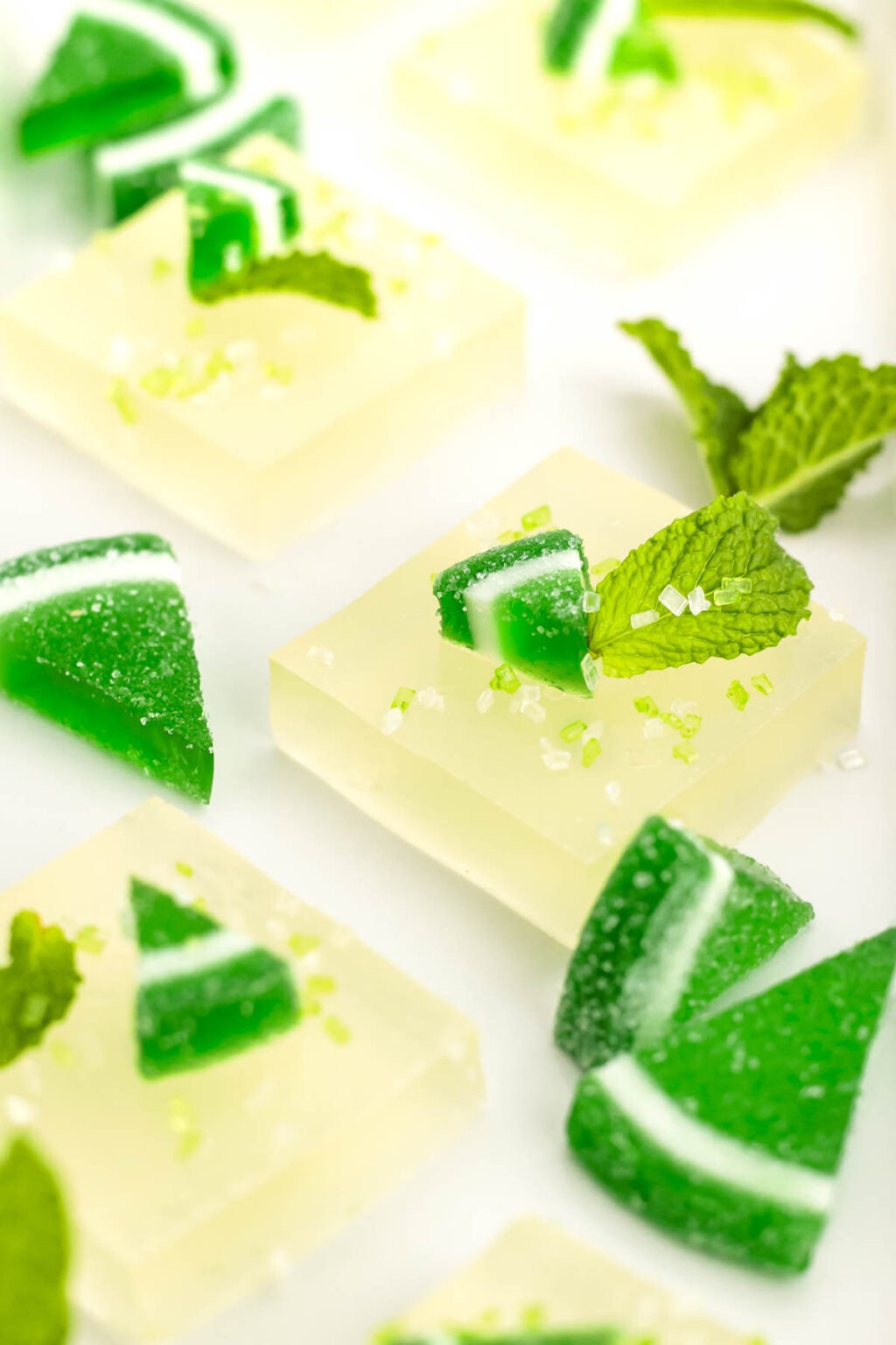 Mojito Jello Shots