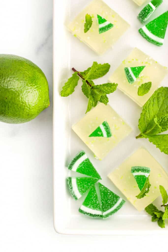 Mojito Jello Shots