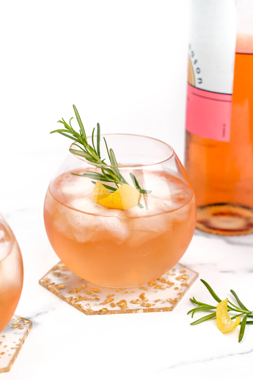 Rosé Wine Spritzer