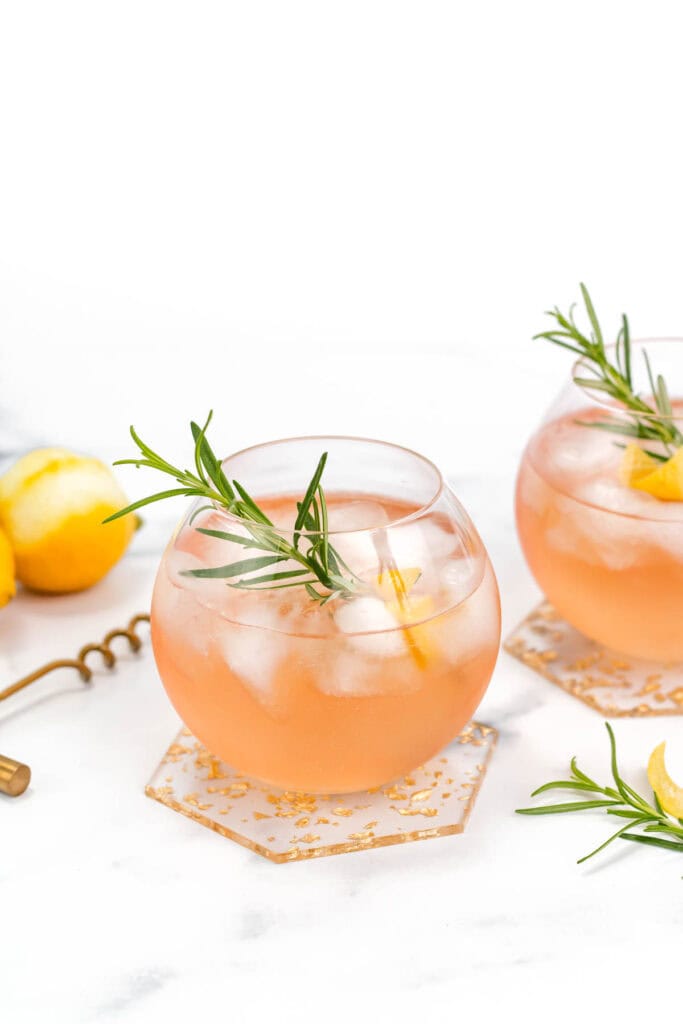 Rosé Wine Spritzer