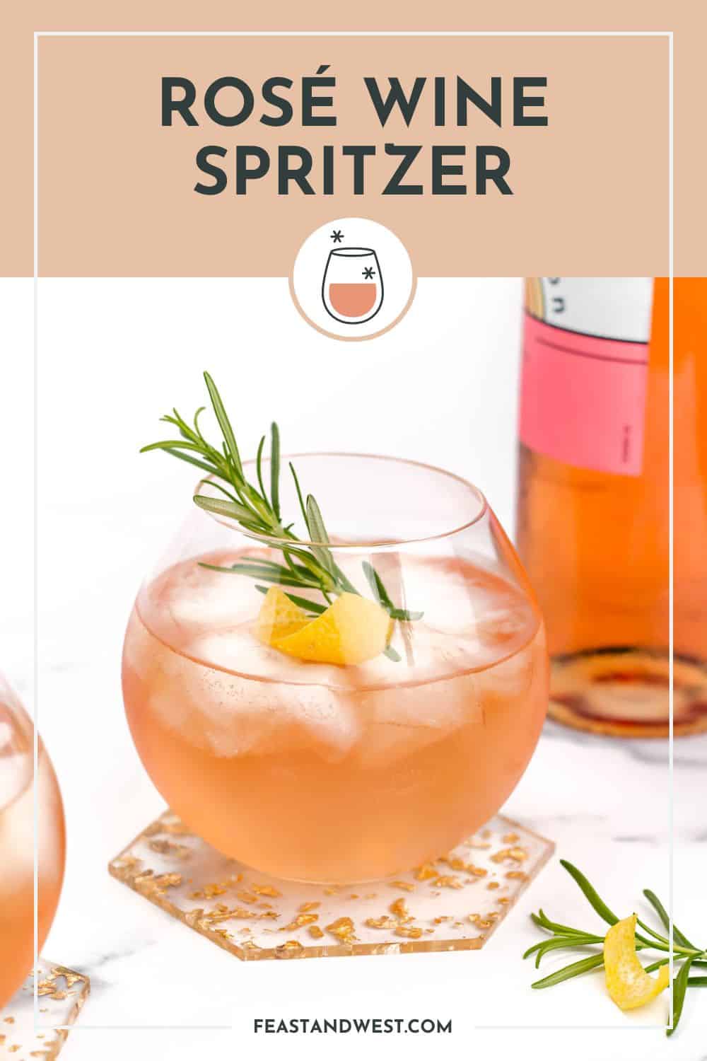 Rosé Wine Spritzer