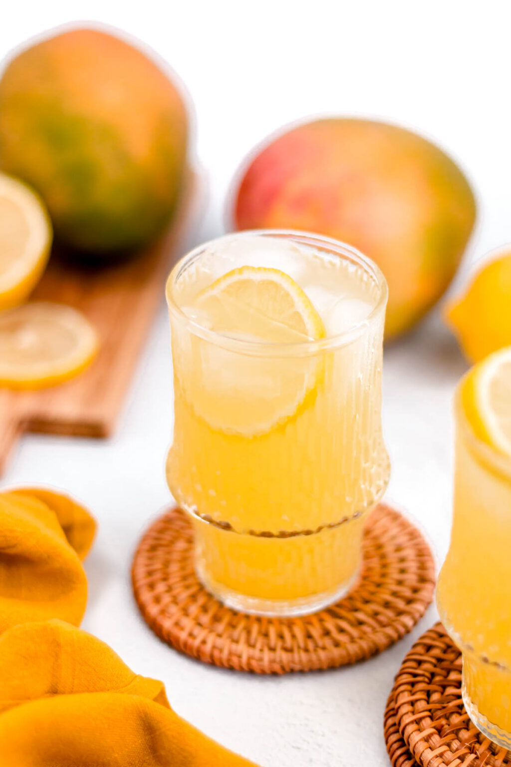 Honey Mango Lemonade (Perfect for Summer!) | Feast + West