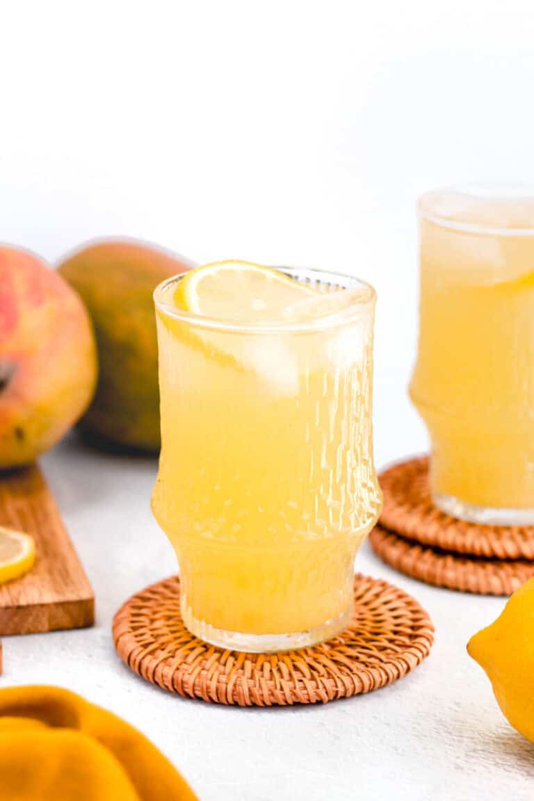 Honey Mango Lemonade (Perfect for Summer!) | Feast + West