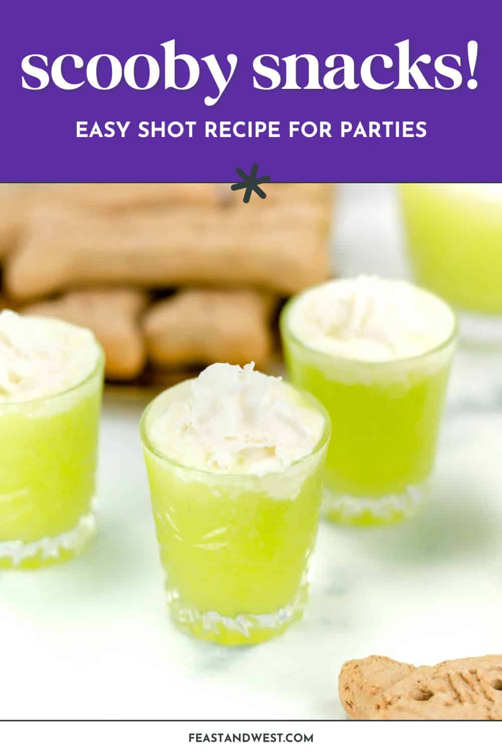 Easy Scooby Snack Shot Recipe | Feast + West