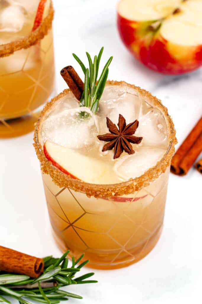 Easy Apple Cider Mocktail (Non-Alcoholic Fall Drink) | Feast + West