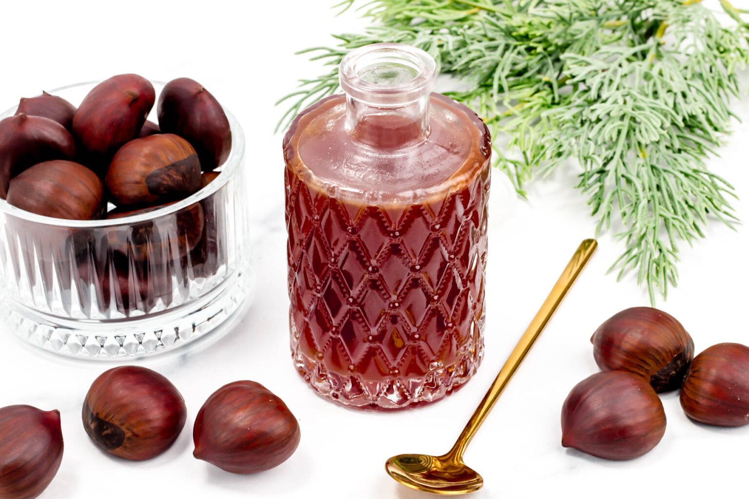 Copycat Starbucks Chestnut Praline Syrup | Feast + West