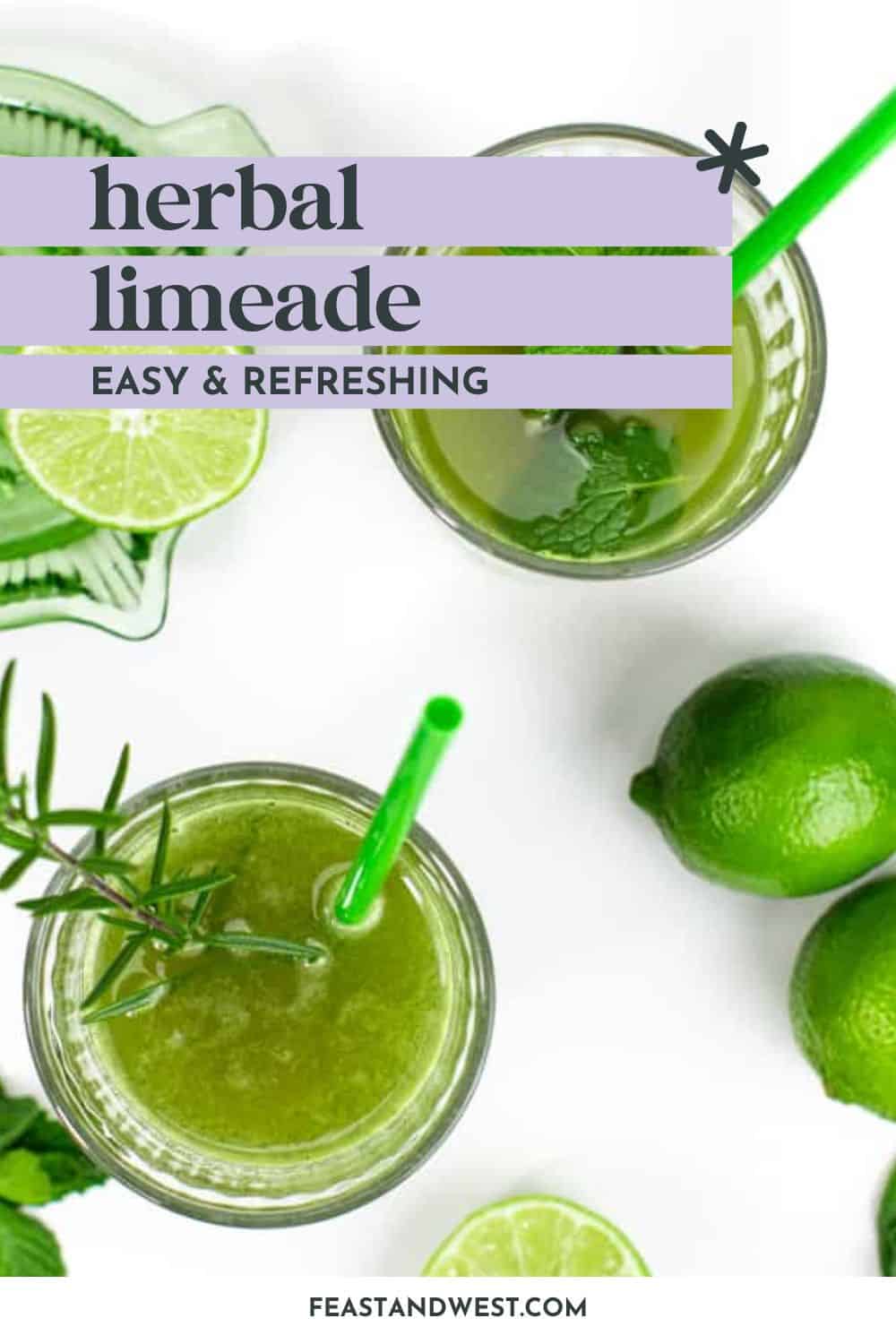 Herbal Limeade - Viva Chicken Copycat Recipe | Feast + West