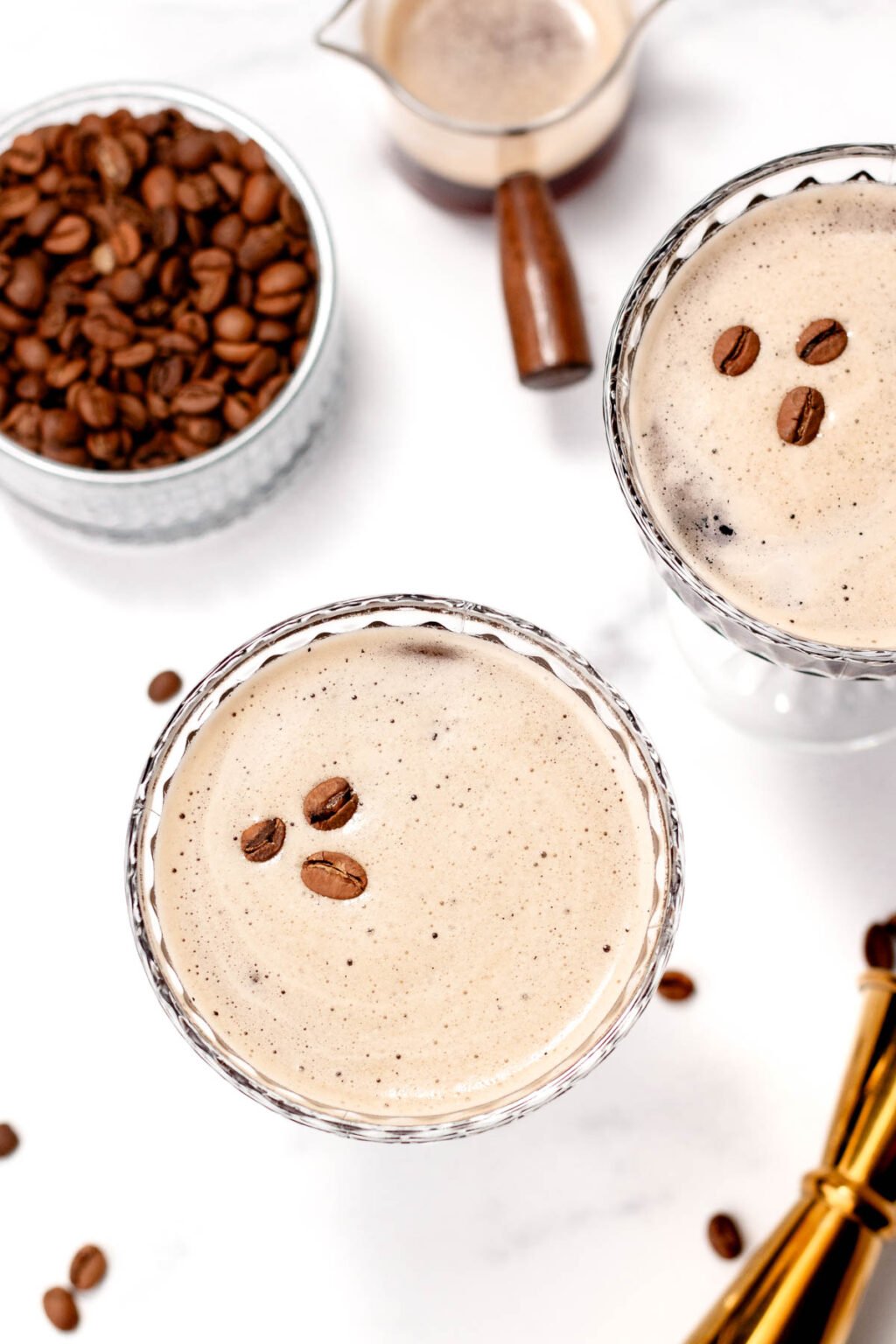 Virgin Espresso Martini Mocktail Recipe | Feast + West