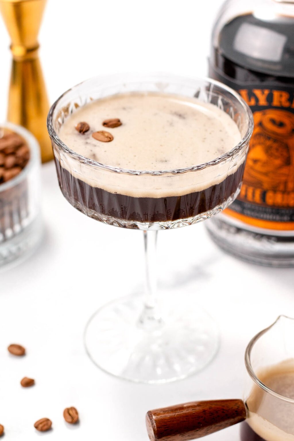 Virgin Espresso Martini Mocktail Recipe | Feast + West