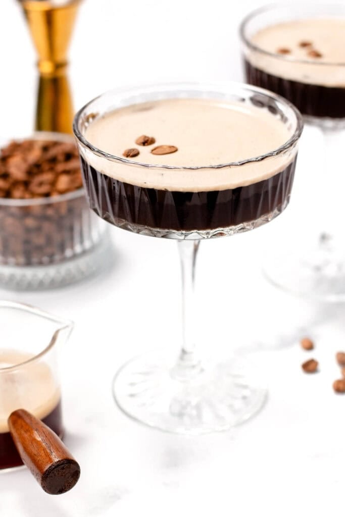 Virgin Espresso Martini Mocktail Recipe | Feast + West