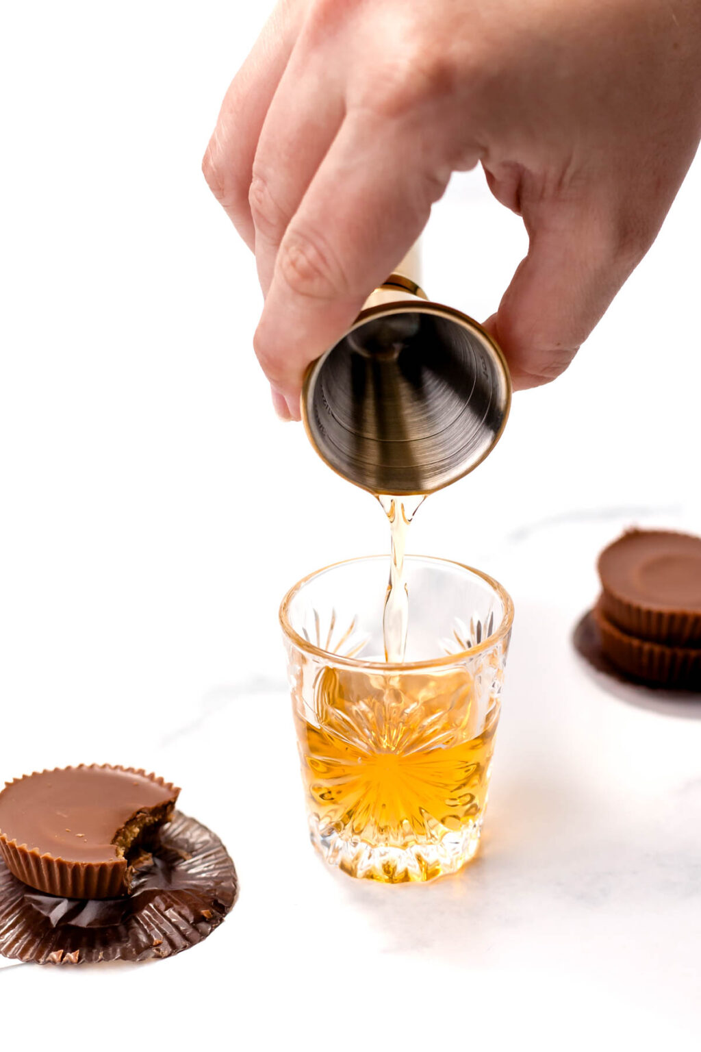 Peanut Butter Cup Shot (Two Ingredients!) | Feast + West