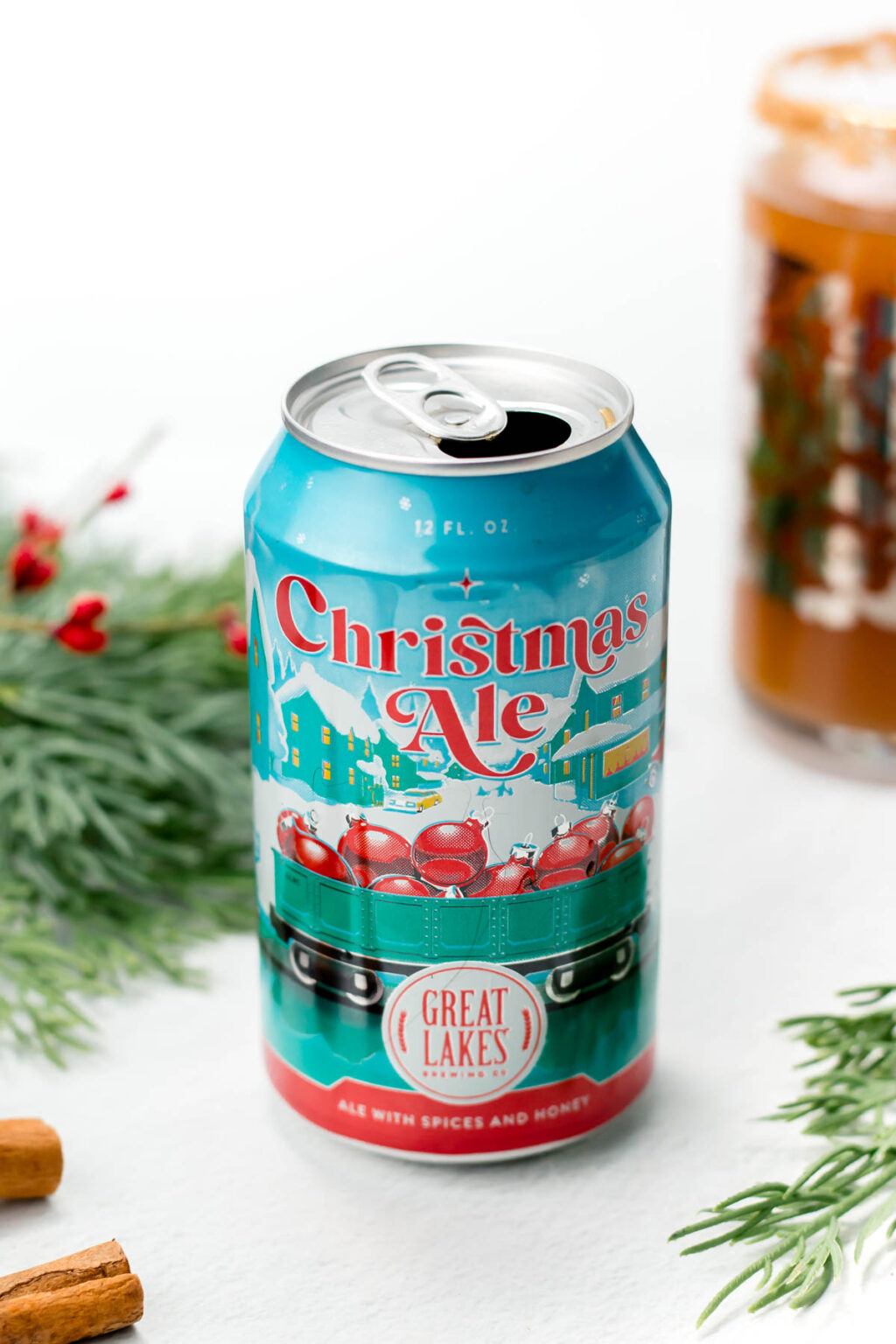 Christmas Ale Shandy (Christmas Beer Cocktail) | Feast + West