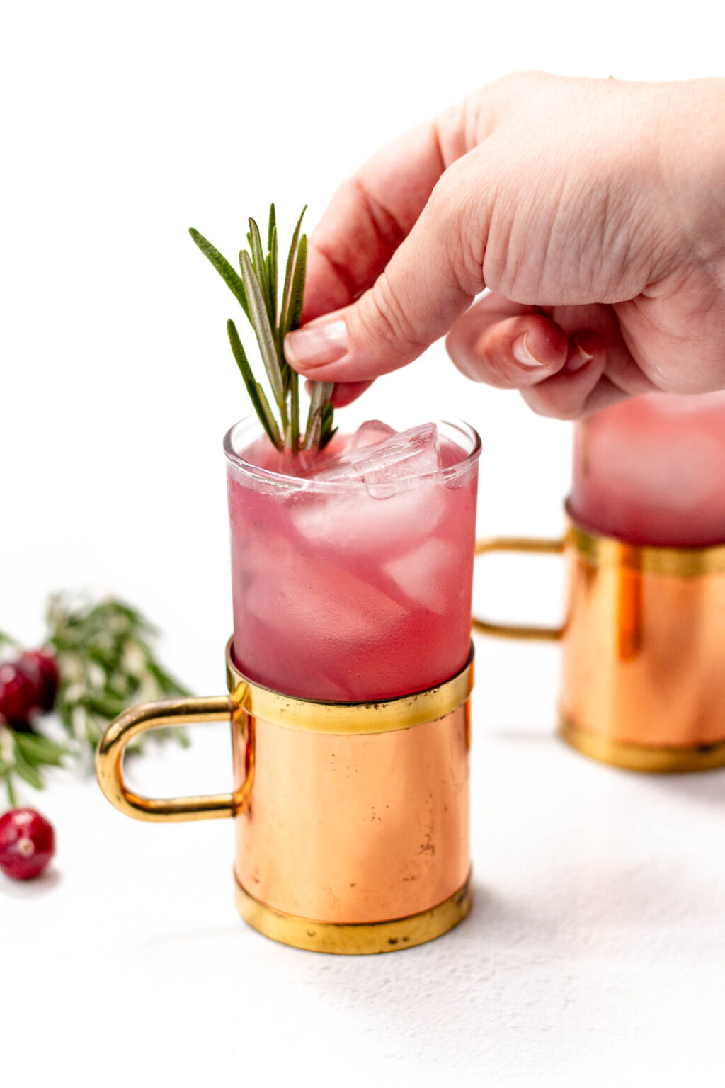 Yule Mule Cocktail Recipe (Easy Christmas Moscow Mule) | Feast + West