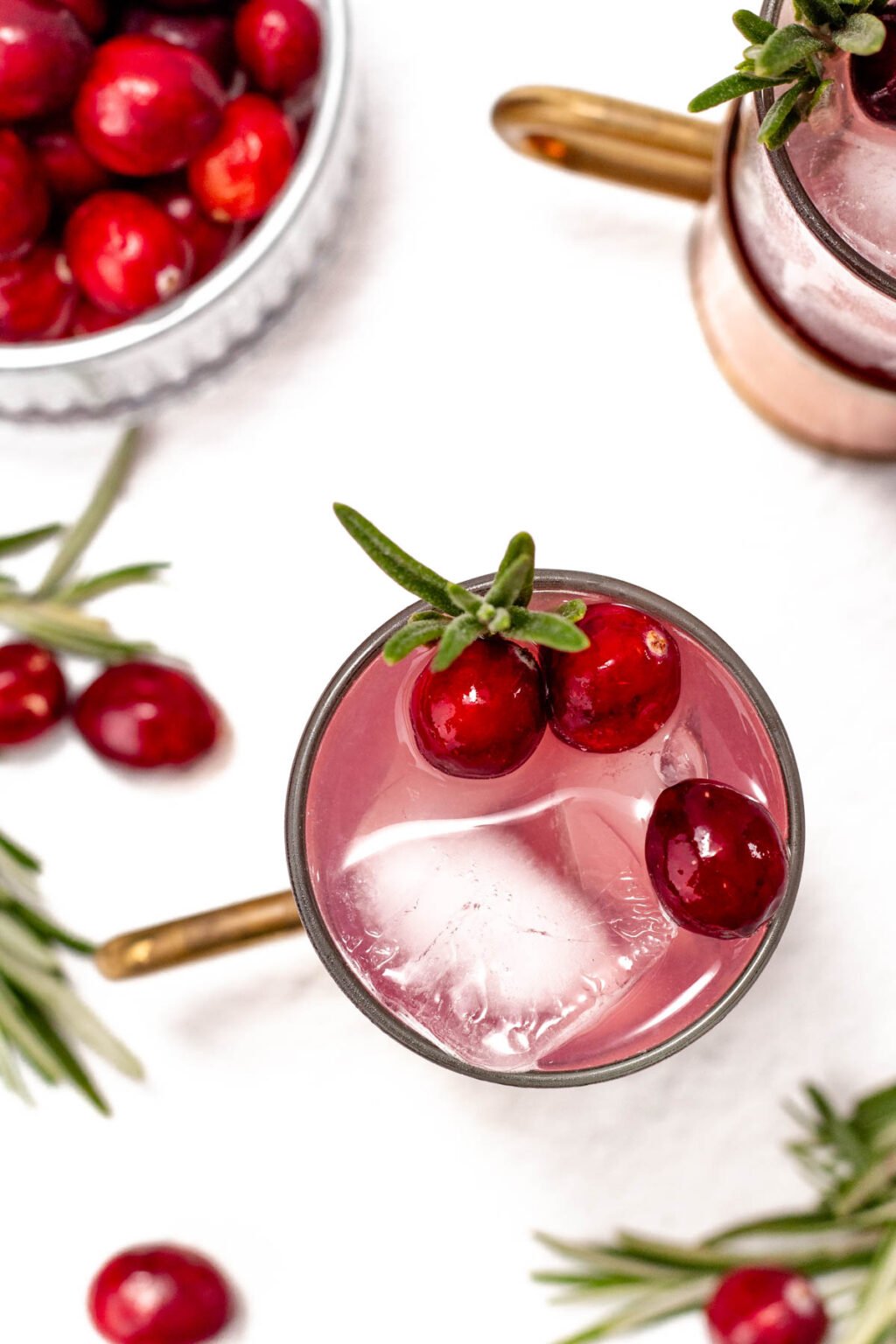 Yule Mule Cocktail Recipe (Easy Christmas Moscow Mule) | Feast + West