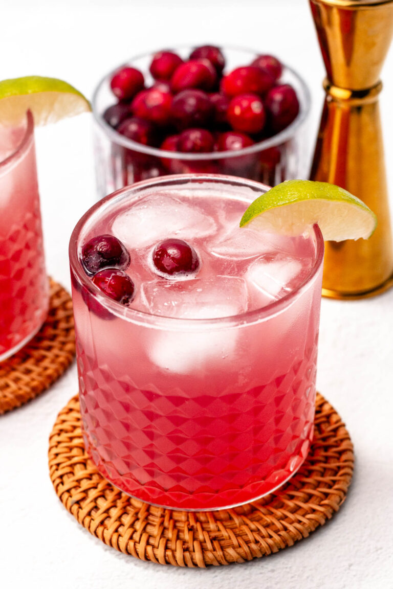 Cranberry Lime Mocktail