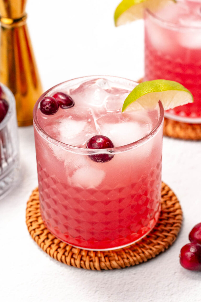 Cranberry Lime Mocktail