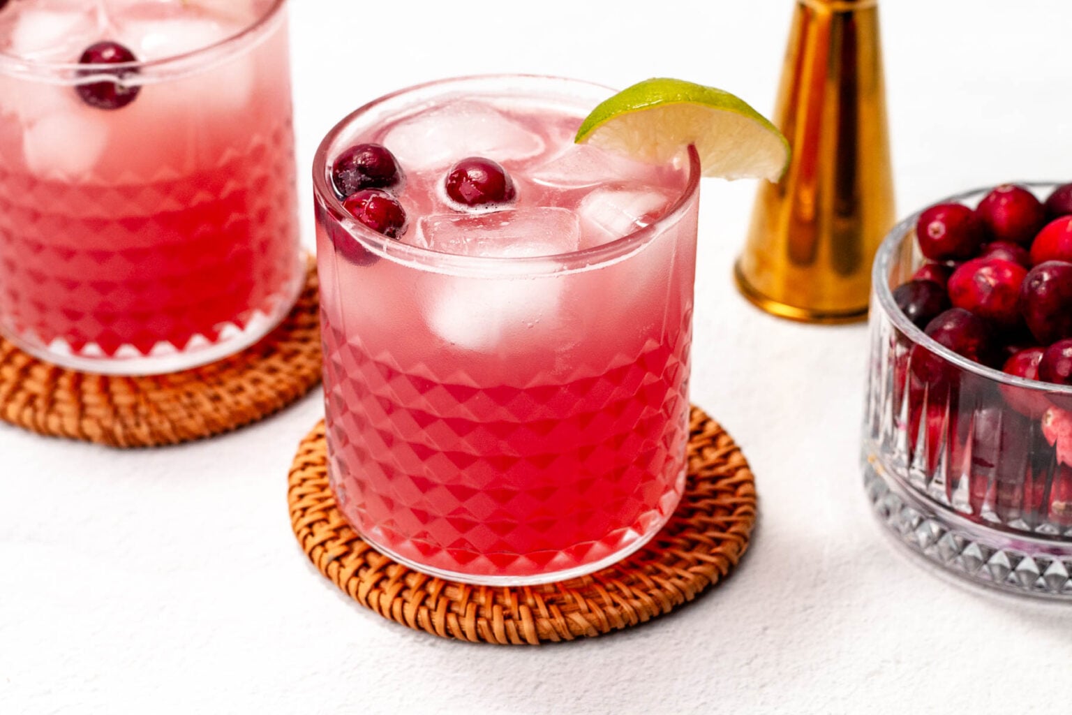 Cranberry Lime Mocktail