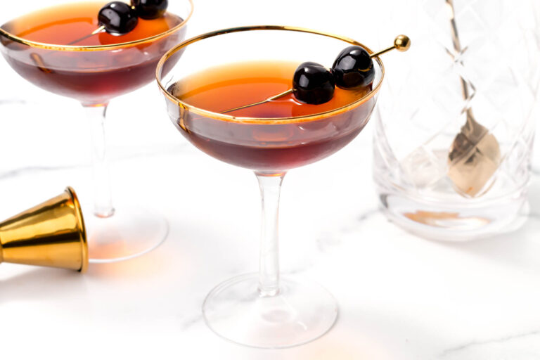 Classic Manhattan Cocktail
