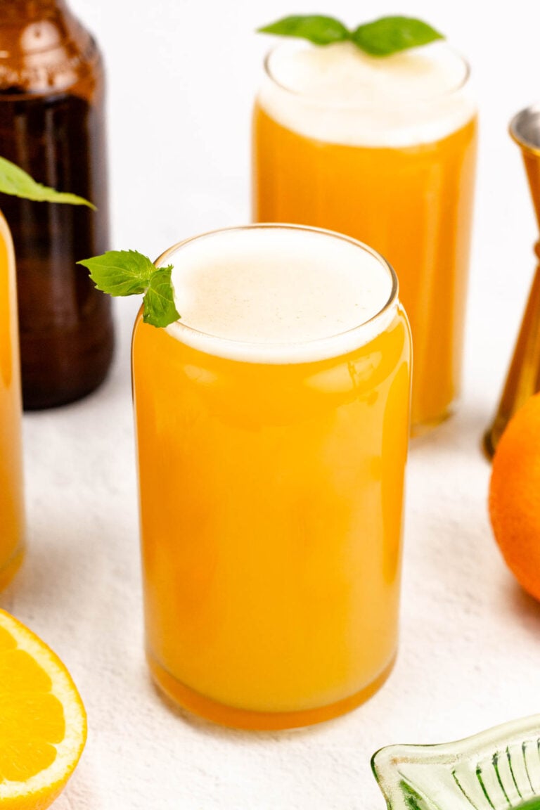 2-Ingredient Beermosa (Quick & Easy Beer Mimosa) | Feast + West