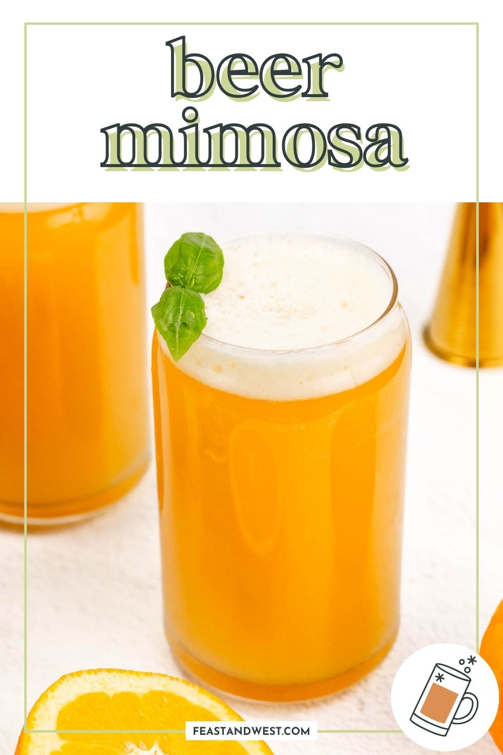 Quick & Easy Beermosa (Mimosa with Beer)
