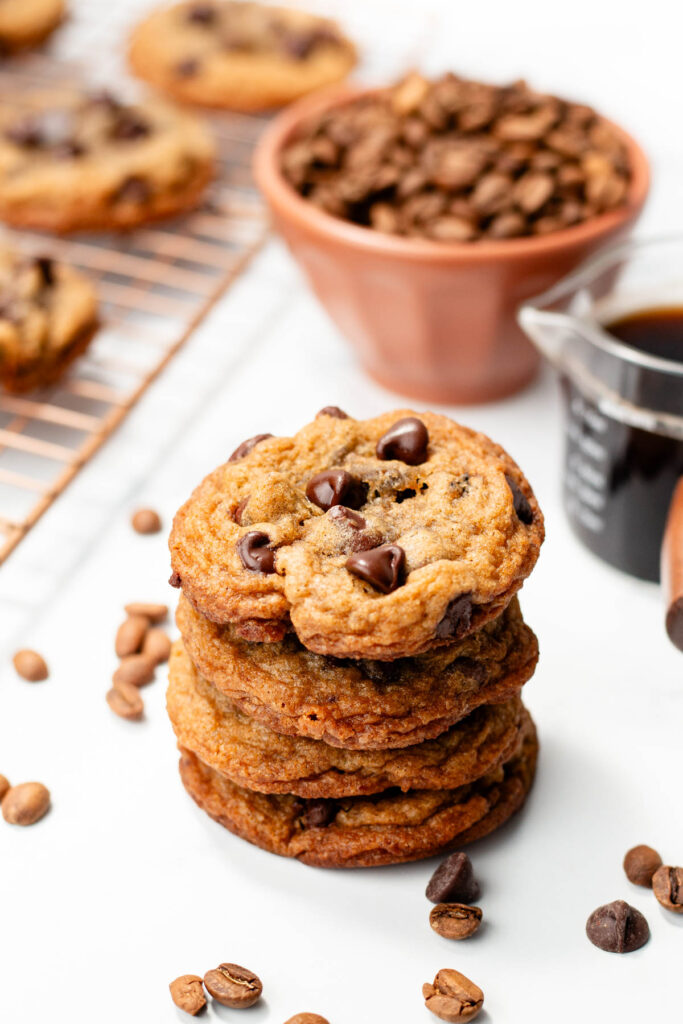 Coffee Chocolate Chip Cookies Recipe | Feast + West