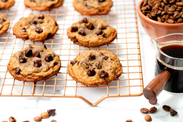 Coffee Chocolate Chip Cookies Recipe | Feast + West