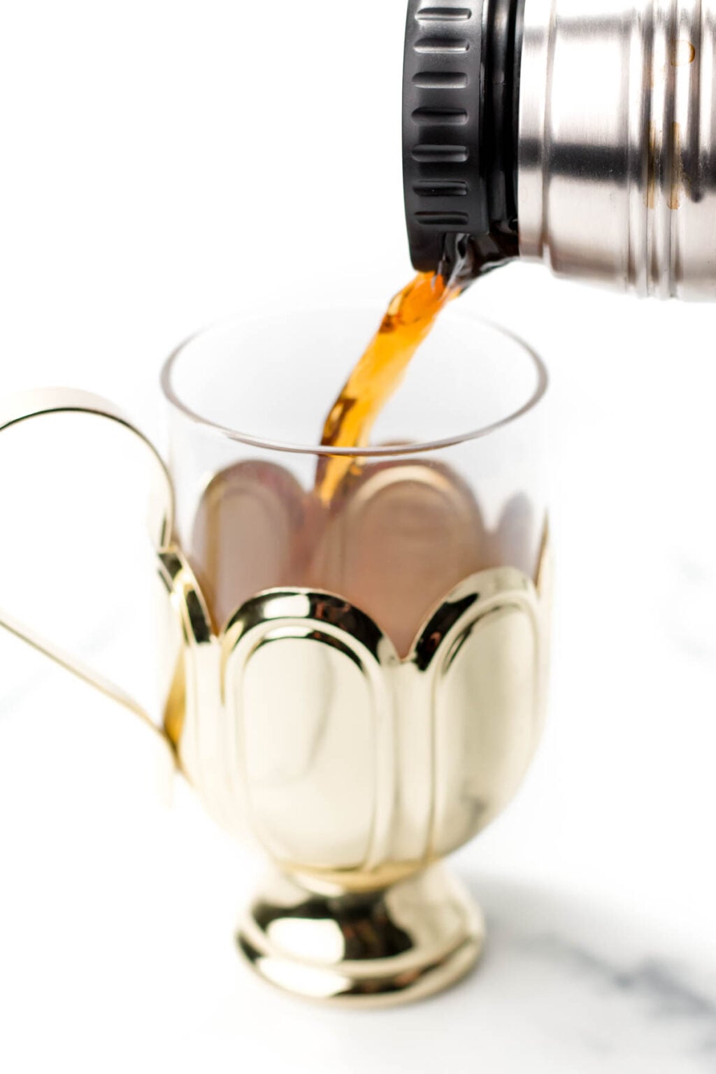 Non-Alcoholic Irish Coffee Mocktail | Feast + West