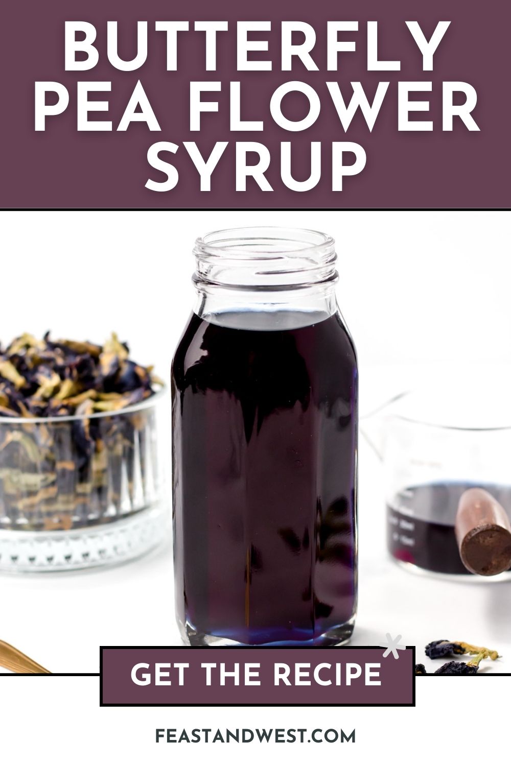 Butterfly Pea Flower Syrup