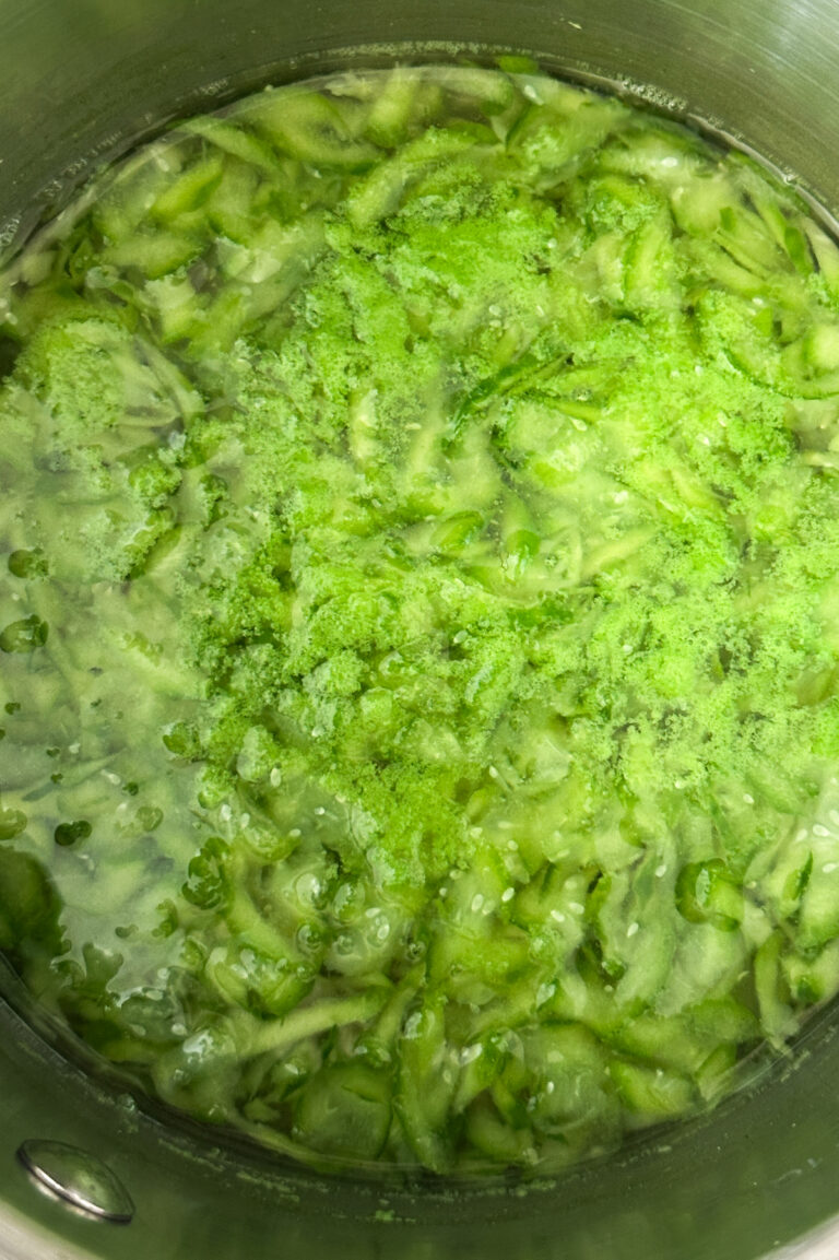 Cucumber Syrup