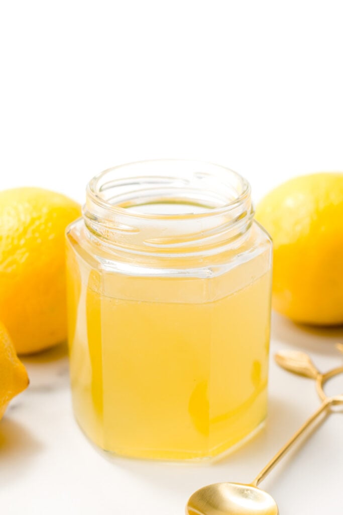 Homemade Lemon Syrup (for Cocktails, Drinks & More)