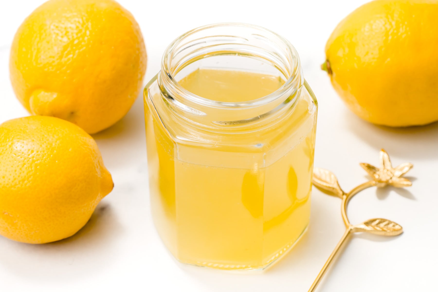 Homemade Lemon Syrup (for Cocktails, Drinks & More)