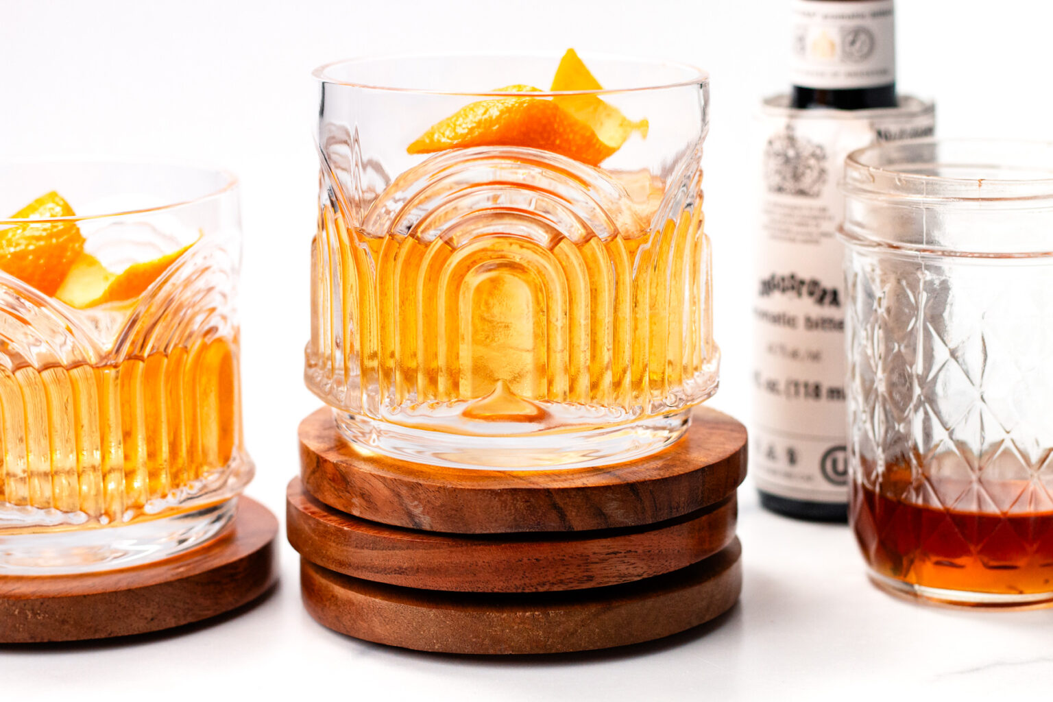 Aged Rum Old-Fashioned Cocktail Recipe