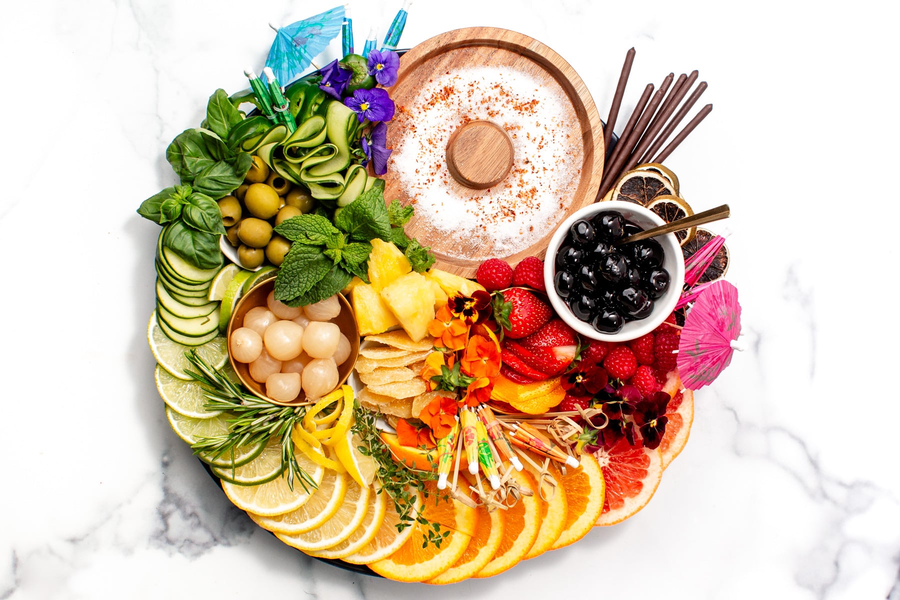 Cocktail Garnish Board