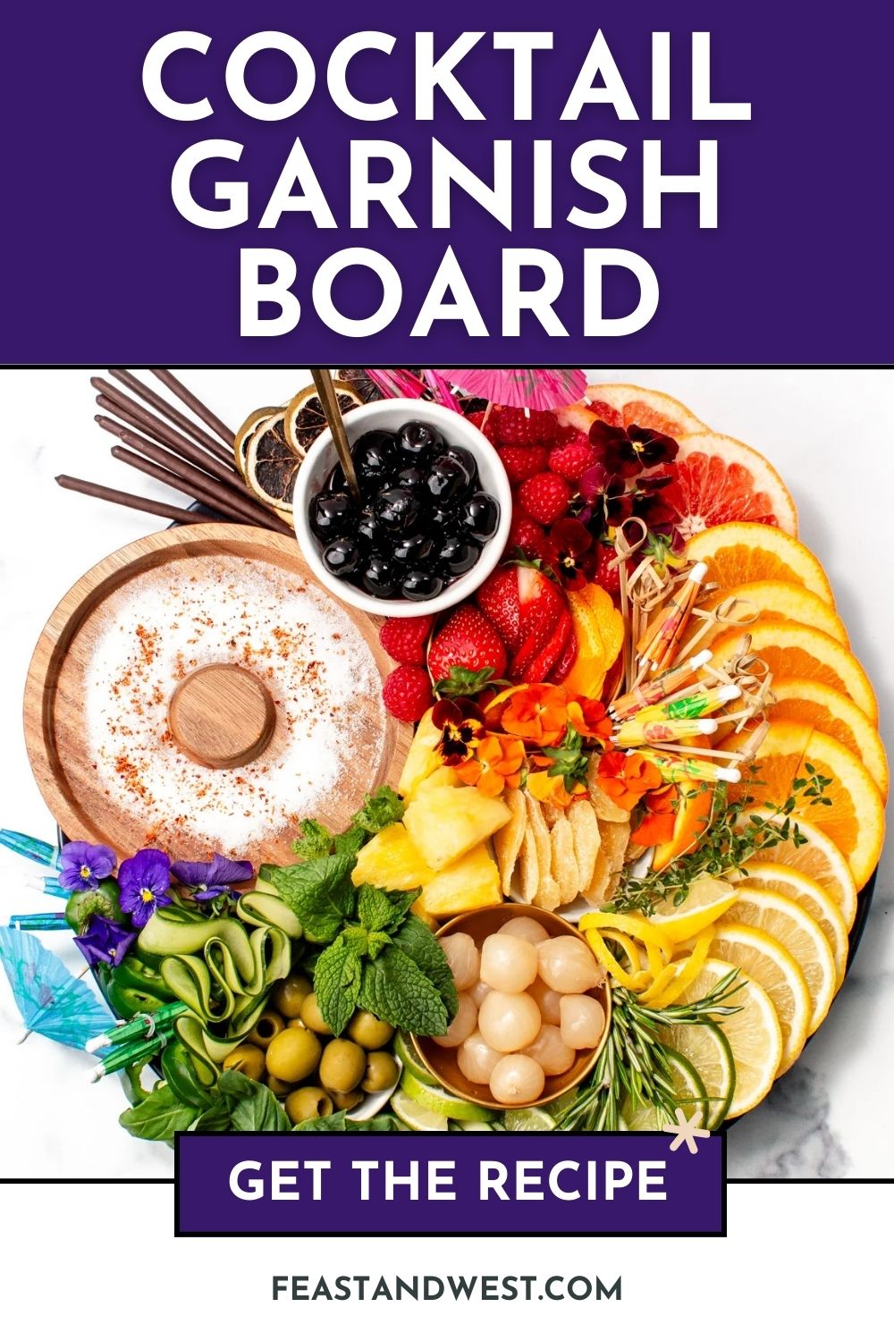 Cocktail Garnish Board