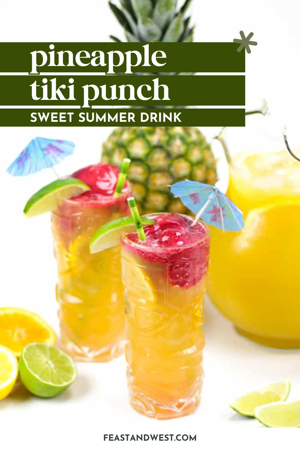 Pineapple Mango Tiki Punch