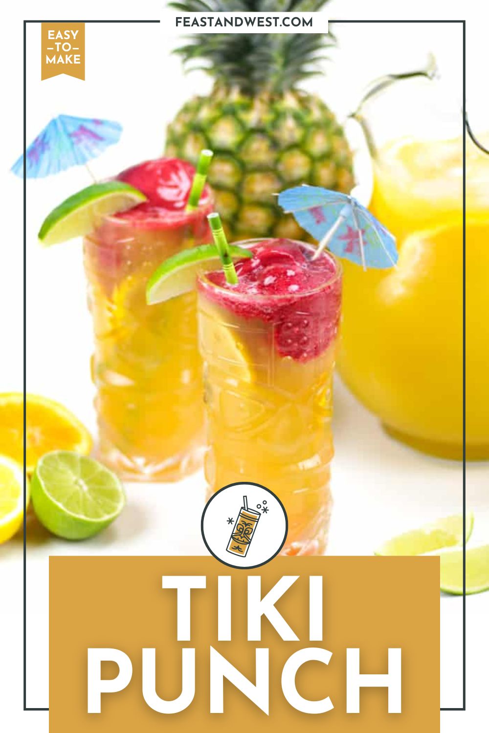 Pineapple Mango Tiki Punch