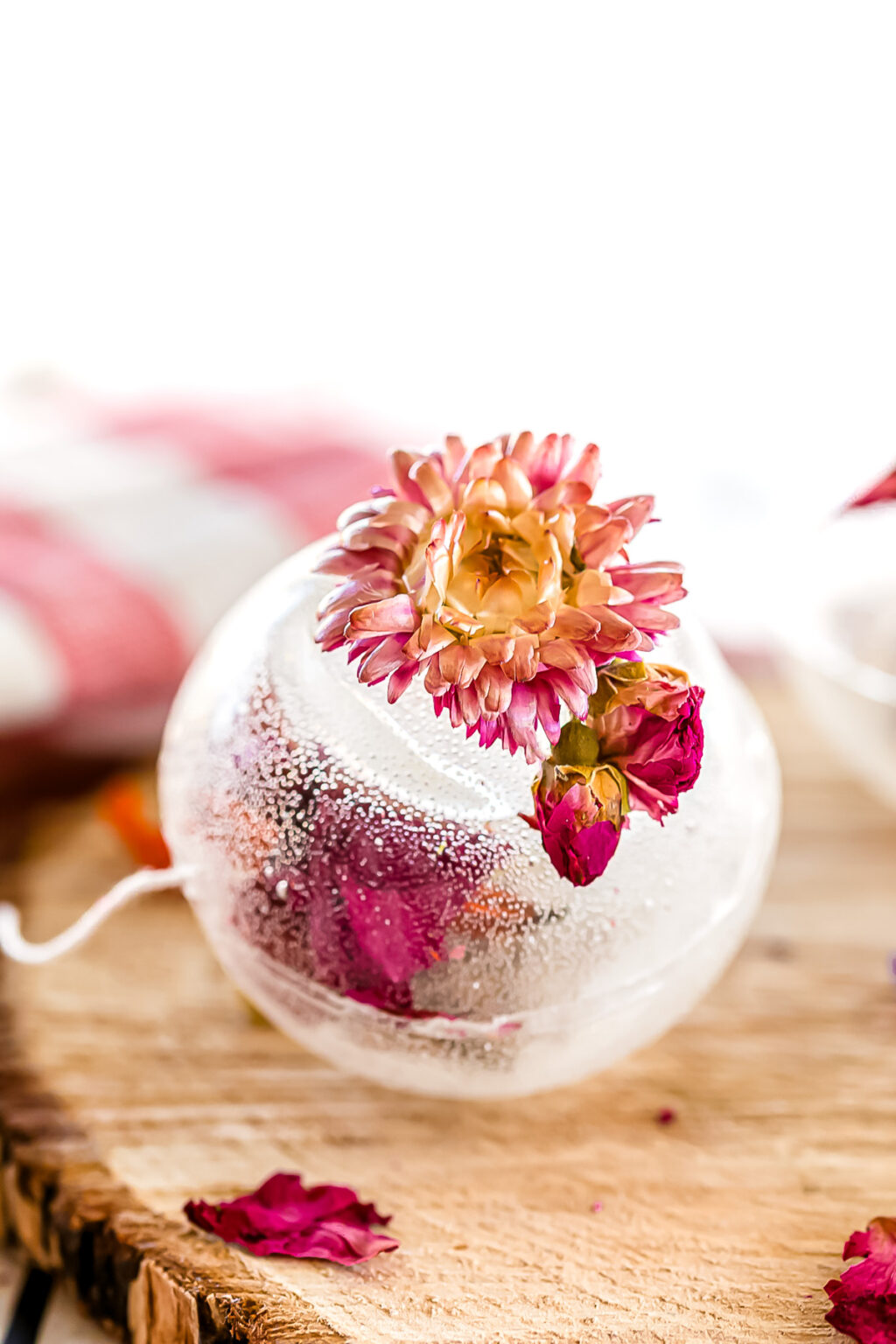 Homemade Floral Tea Bombs