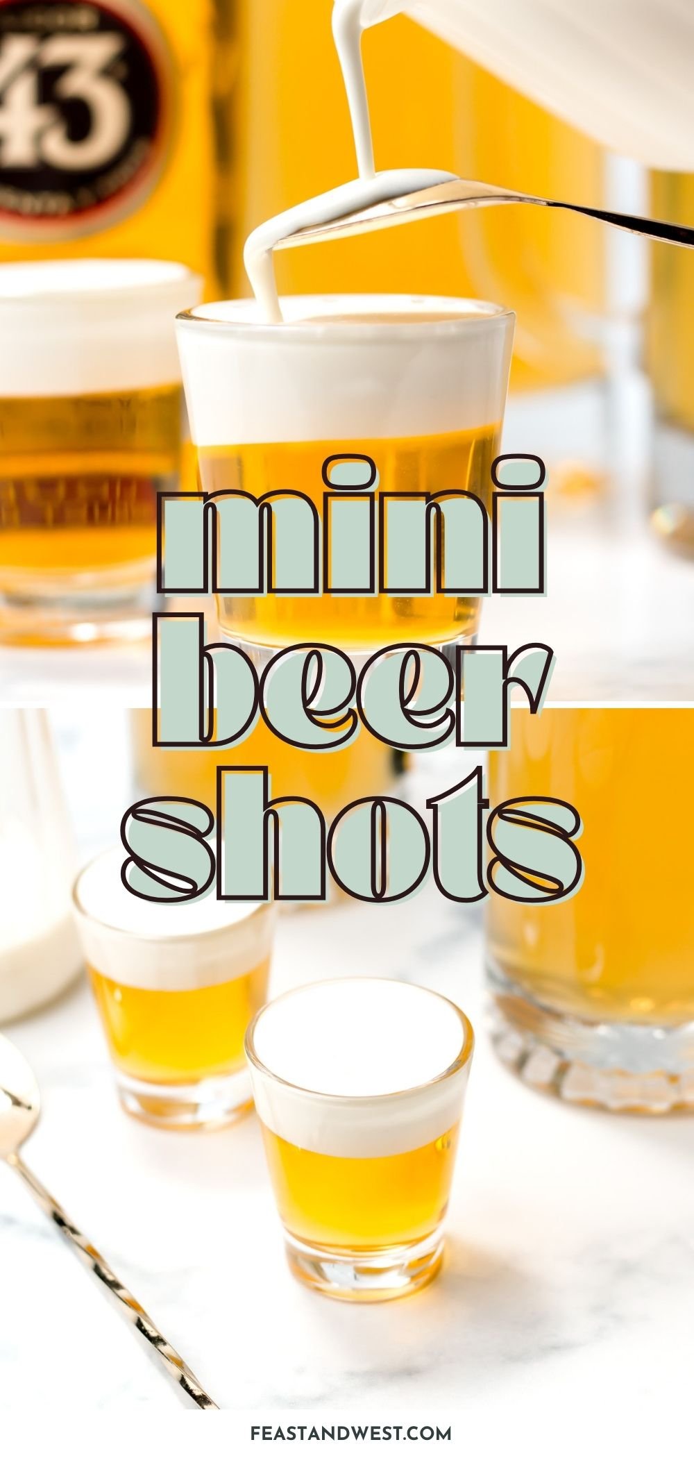 Mini Beer Shot Recipe (2 Ingredients!)