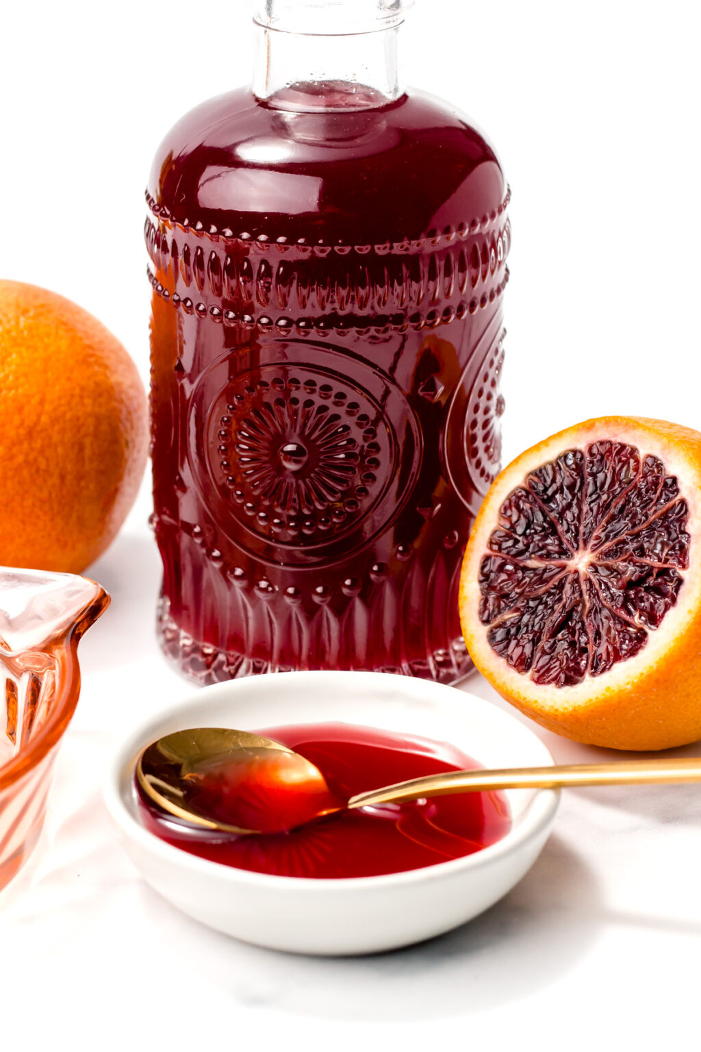 Easy Homemade Blood Orange Syrup