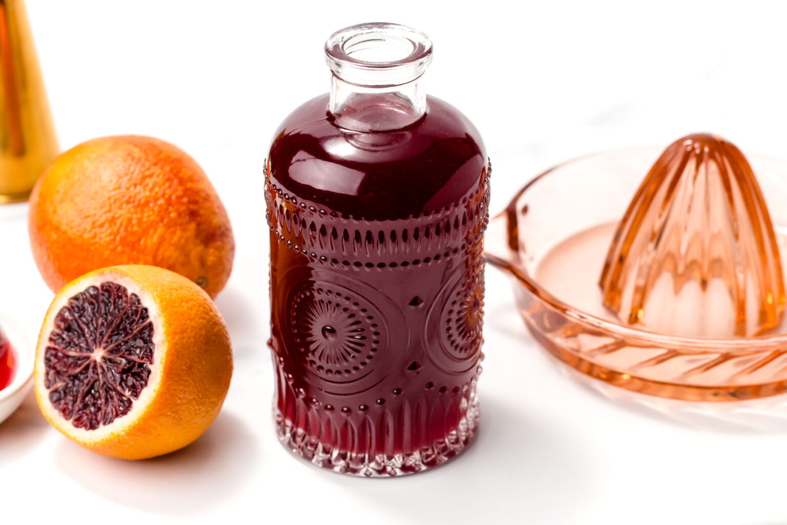 Easy Homemade Blood Orange Syrup