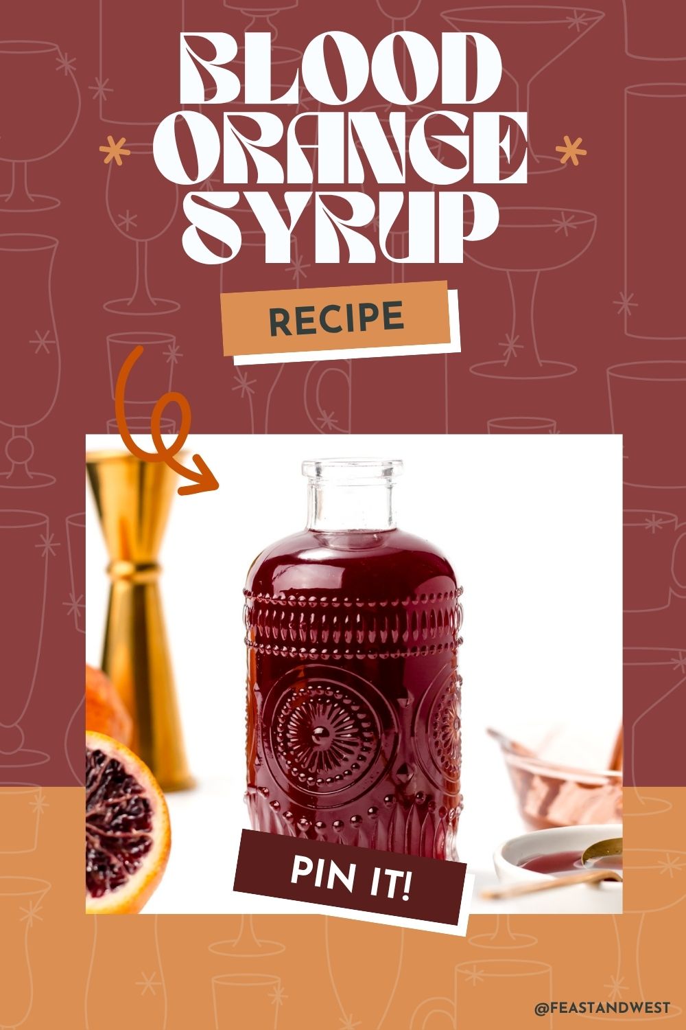 Easy Homemade Blood Orange Syrup