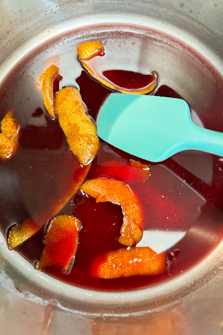 Easy Homemade Blood Orange Syrup
