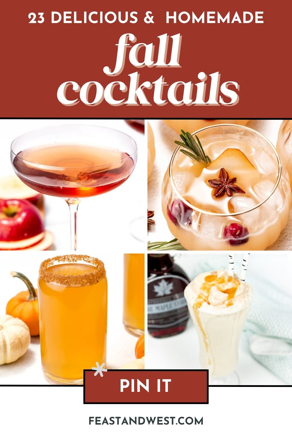 23+ Fall Cocktails to Make this Season