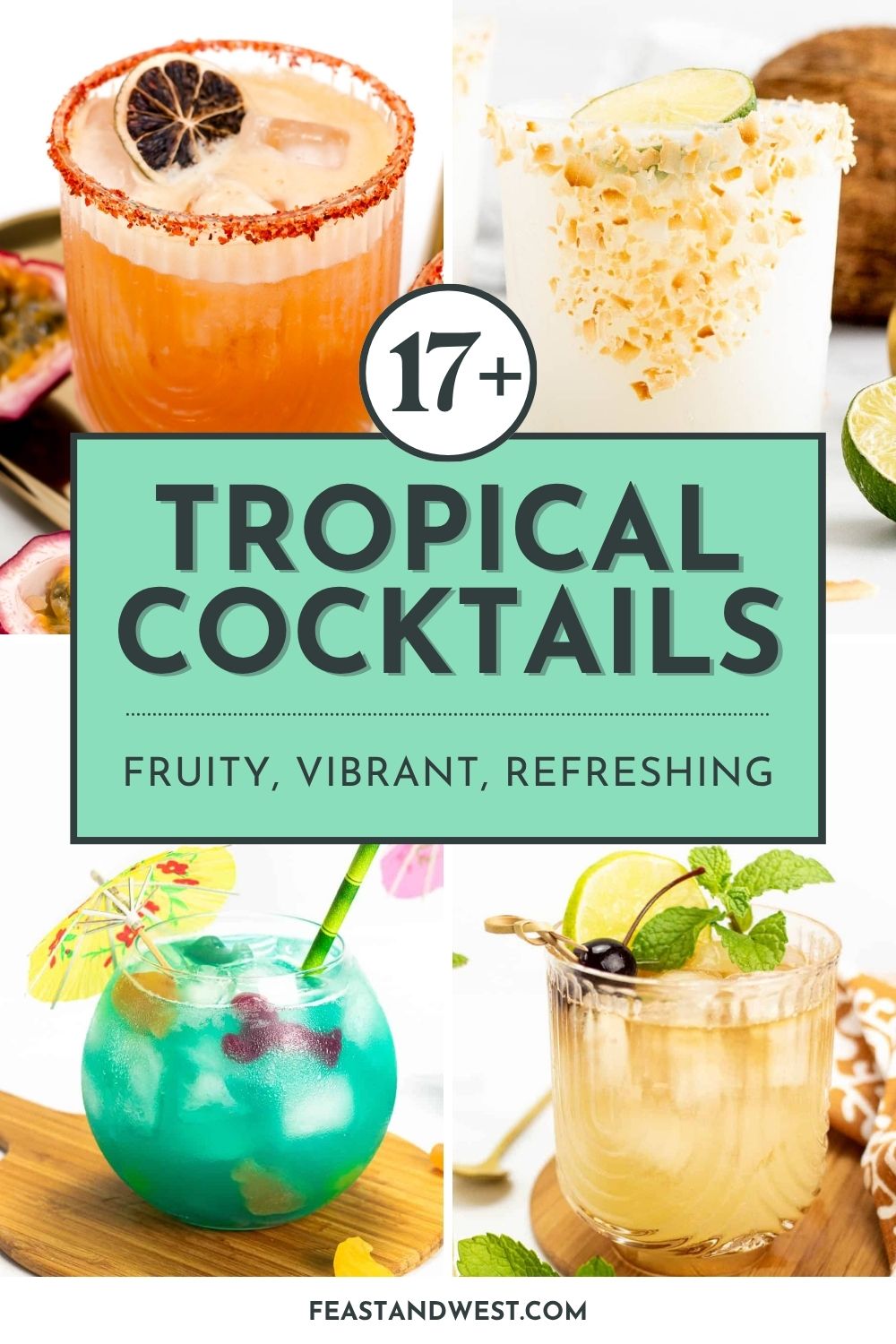 20+ Classic & Creative Tiki Cocktails to Sip This Summer
