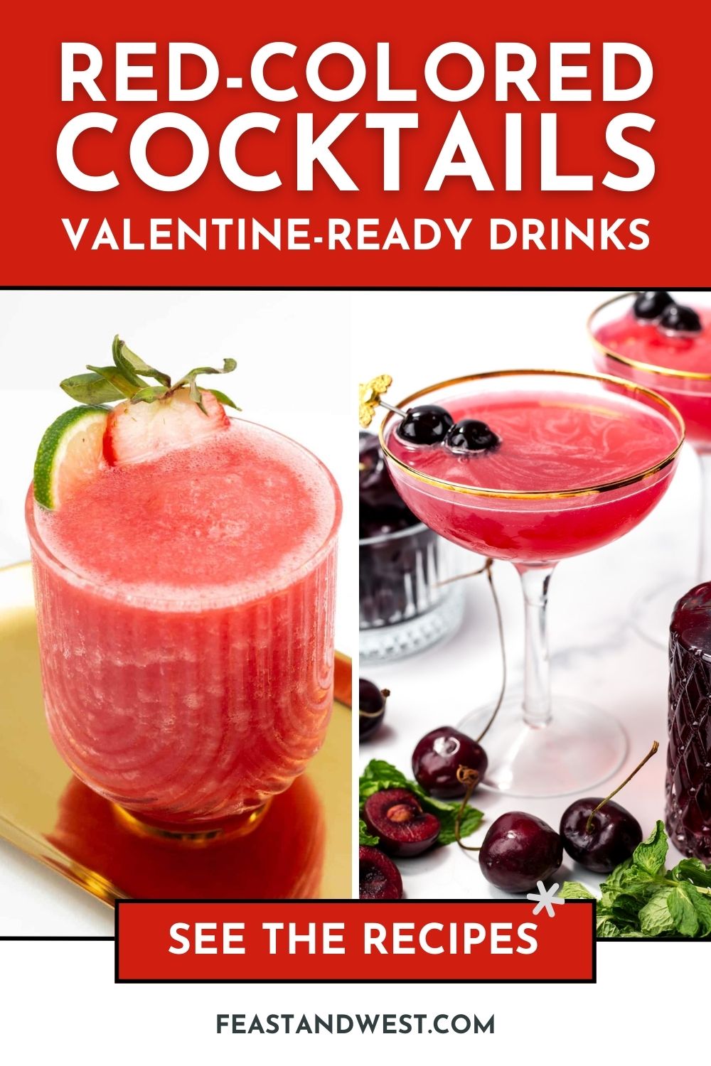 12+ Red-Themed Cocktails for Every Occasion