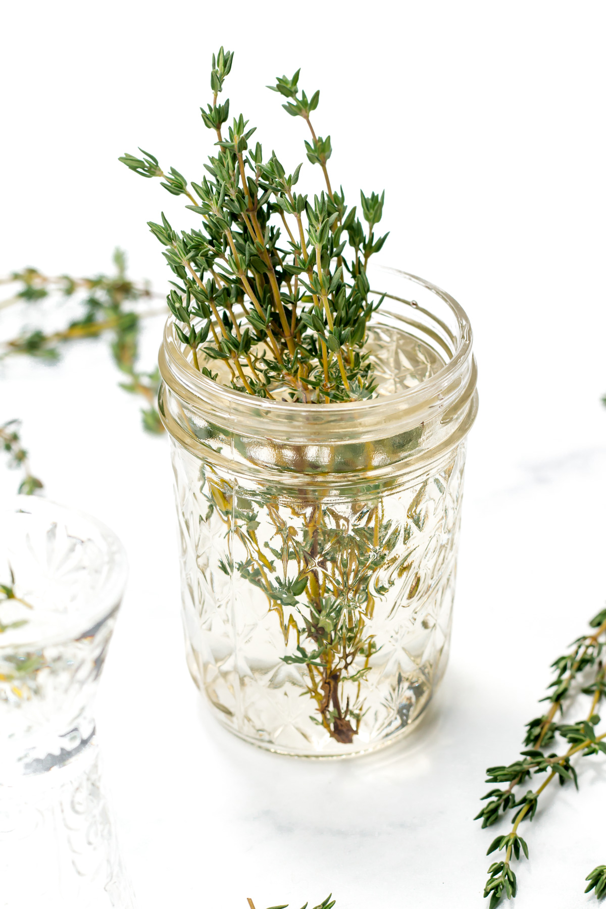 Easy Thyme Syrup Recipe for Herbal Cocktails & Mocktails