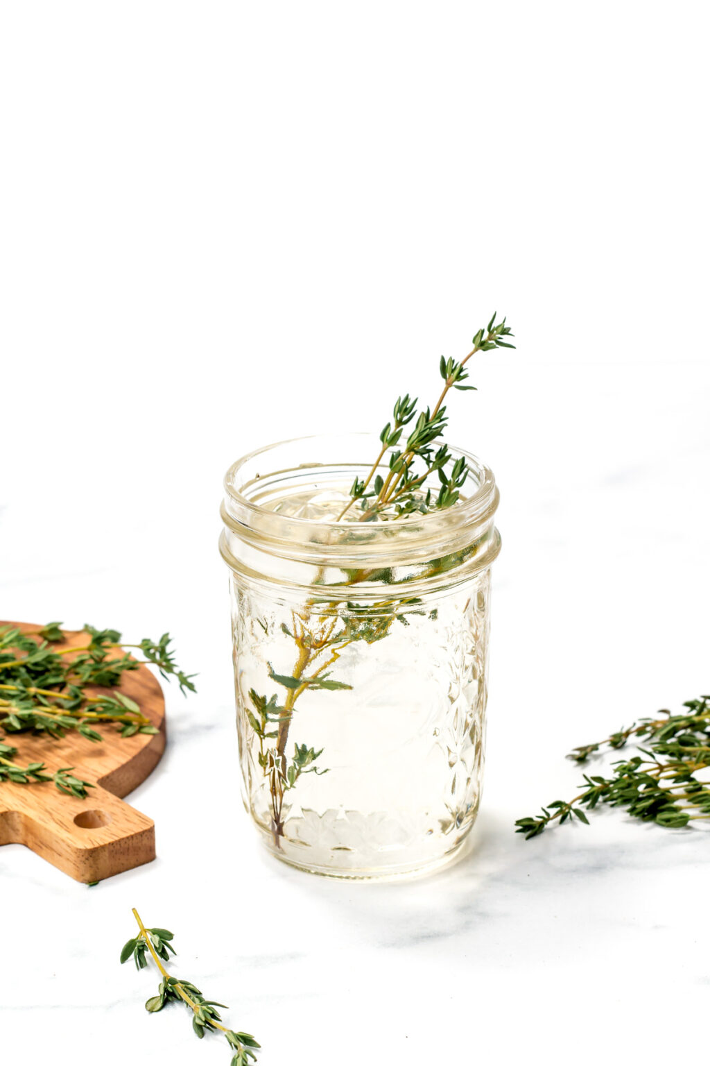 Easy Thyme Syrup Recipe for Herbal Cocktails & Mocktails