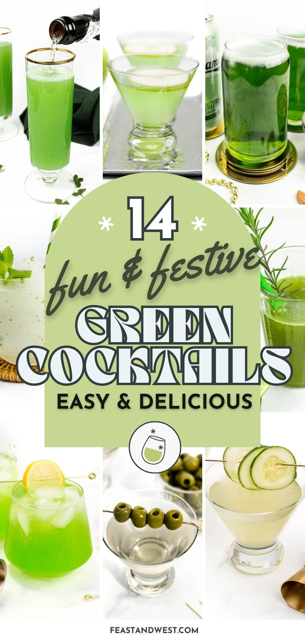 15+ Green-Themed Cocktails for Every Occasion