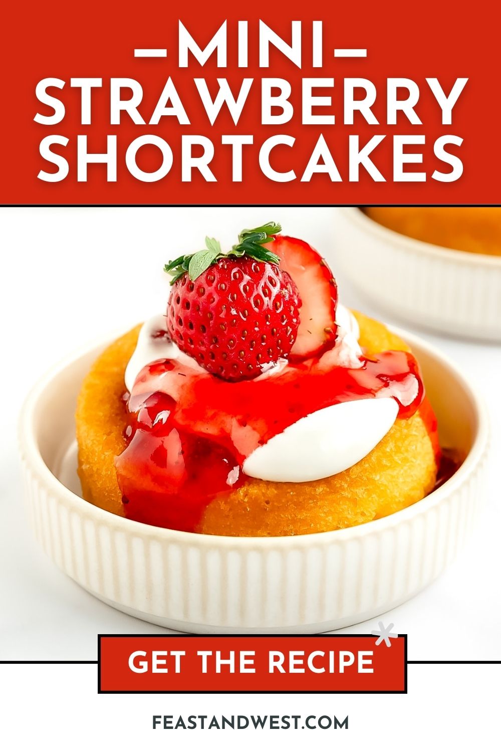 Easy, Single-Serving Mini Strawberry Shortcakes